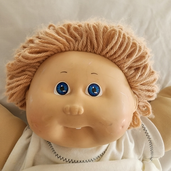 Cabbage Patch Kids | Toys | Vintage 984 Cabbage Patch Kid Baby Blond ...